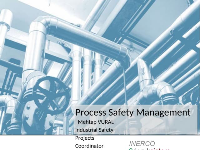 Process safety managment | PPTX | Civil Engineering Industry | Industries