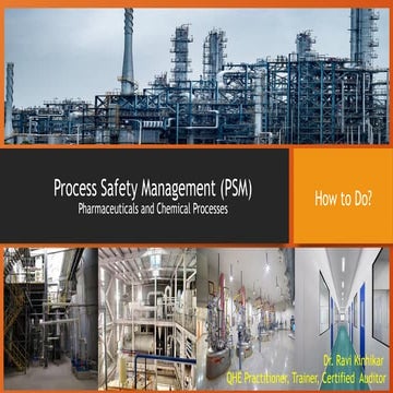 Process Safety Management (PSM) How to do? (For Pharmaceutical and ...