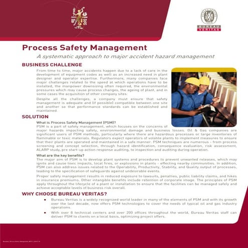 Process+safety+management ss | PDF