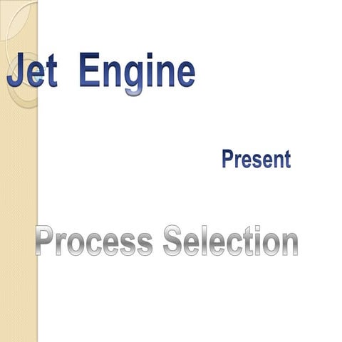 Process selection | PPTX