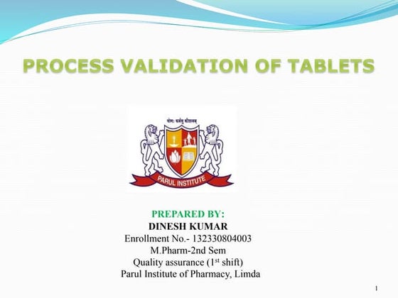 Guidance on tablet scoring | PPTX