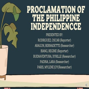 Proclamation of the Philippine Independence.pptx