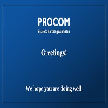 Procom Presentation | PPT