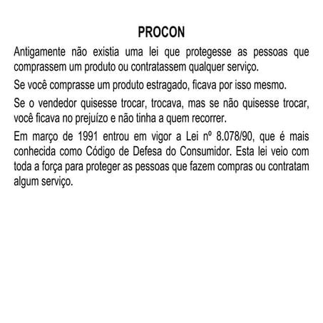 Procon | PDF