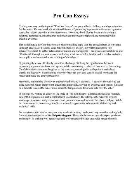 Pro And Con Essay Topics.pdf