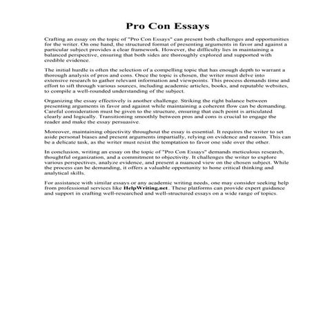 Pro Con Essays.pdf