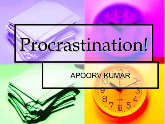 Procrastination | PPT
