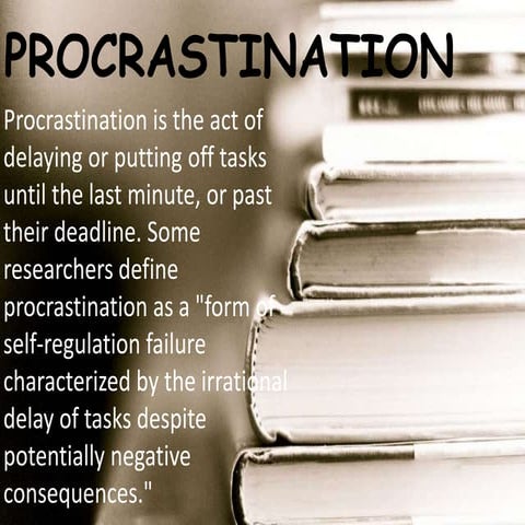 Procrastination | PPT