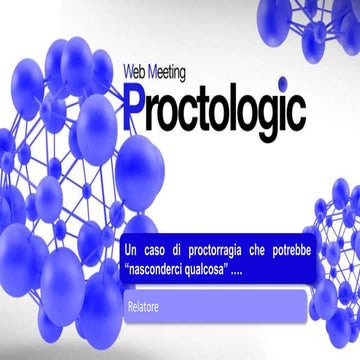 Proctologic caso 2 | PPT