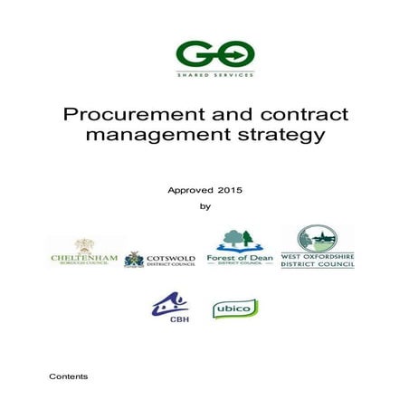 Procurement and Contract Management Strategy-1.docx | Business ...