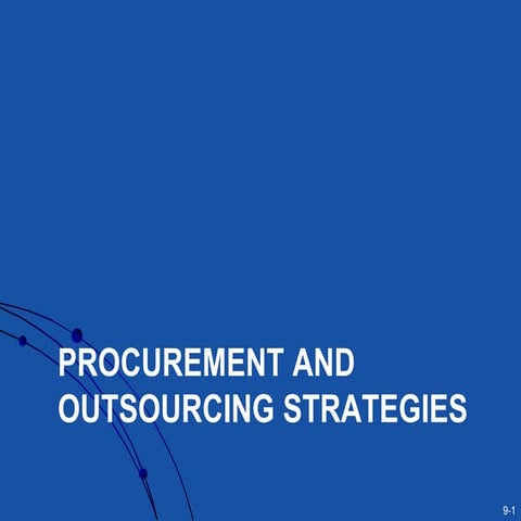 procurement and outsourcing strategies.ppt