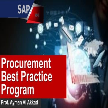Procurement best practices orientation | PDF