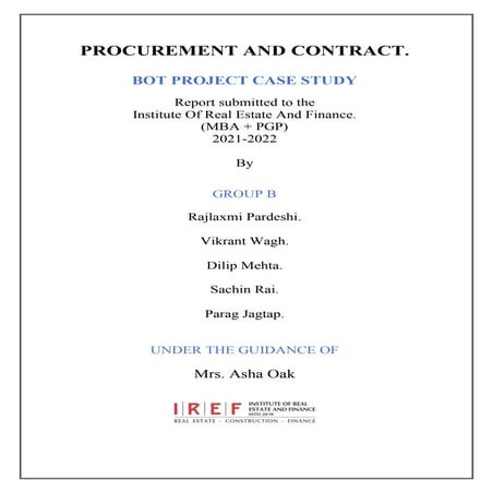 Procurement & contract.(bot) | PDF