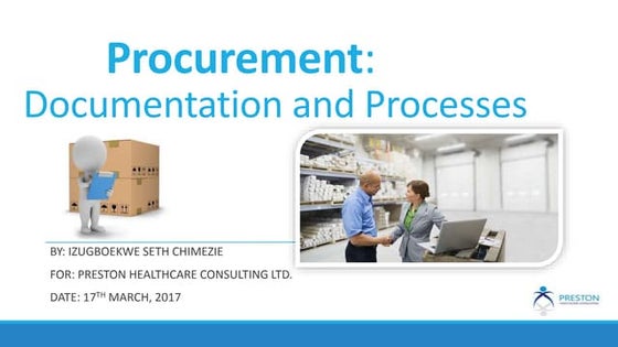 Basics Of Procurement Process | PPT