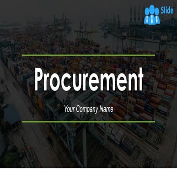 Procurement PowerPoint Presentation Slides | PDF