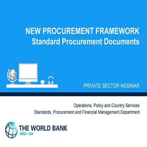 Standard Procurement DocumentspresentationApril2018.pptx