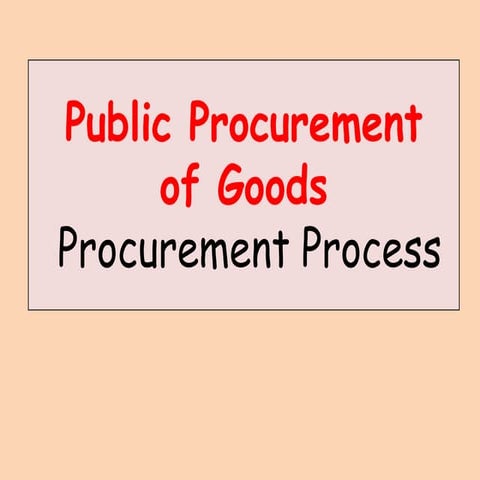 Tendering process cvc_guidelines | PPT