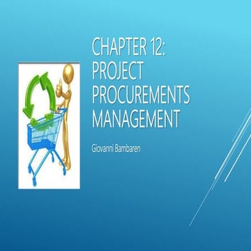 Procurements Chapter 12 | PPTX