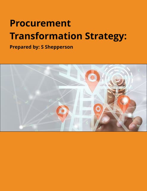 Tony Morris - Head of Procurement, Bupa | PPT