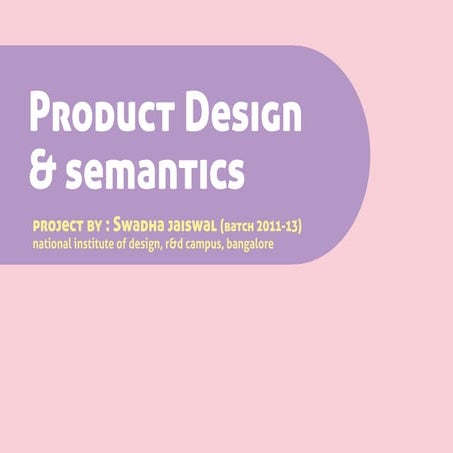 product semantics : Karaoke radio | PDF