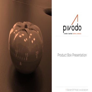 The Product Box Game @ 17th Prod.Active Meetup | PDF