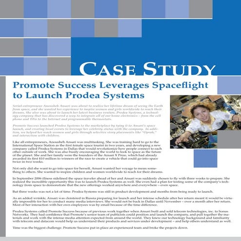 Prodea case study | PDF