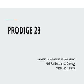 JOURNAL CLUB DISCUSSION ON PRODIGE 23 TRIAL.pptx