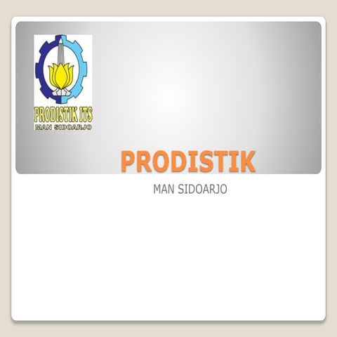 Prodistik | PPTX
