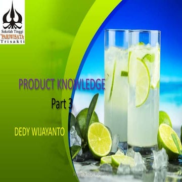 Prod knowledge part 3 | PPT