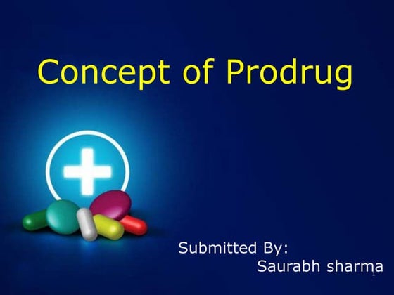 Basic concepts and application of prodrug design | PPT