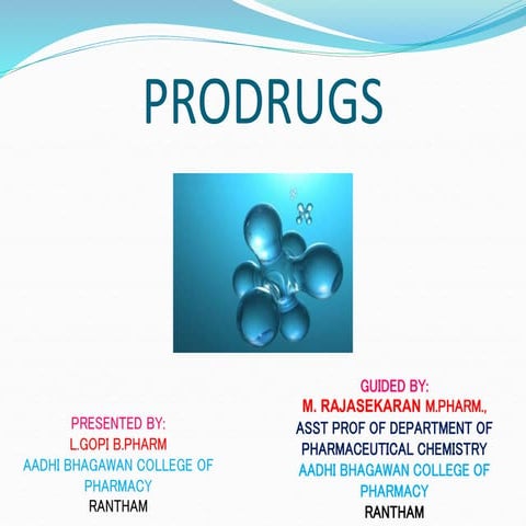 Prodrug | PPT