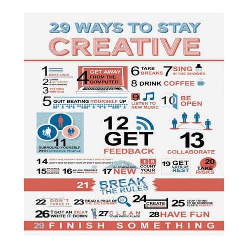 29 ways to stay creative | PDF