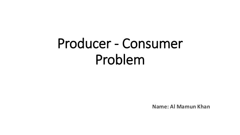Producer Consumer Problem Operating System 6570
