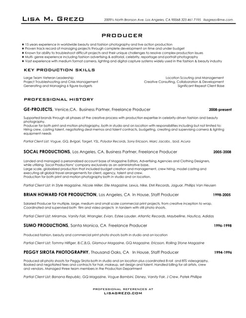 Resume 2011 ~ Byron Long (Word) | PDF