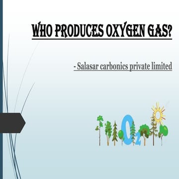 Oxygen production plant with cryogenic process | PPTX