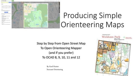 Making an Orienteering Map in Seven Basic Steps | PPT