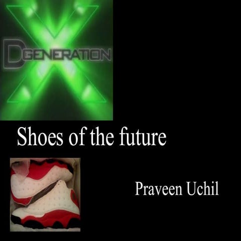 shoe future product brief design | PPT