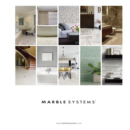 Marble Systems Product catalogue-2014 | PDF