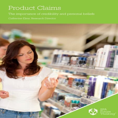 Product claims | PDF