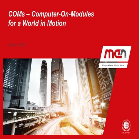COMs – Computer-On-Modules for a World in Motion | PDF