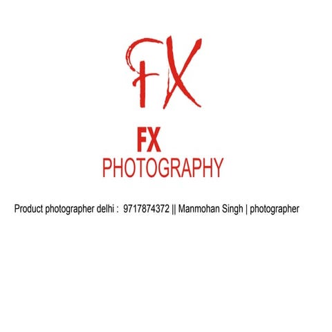 Product photographer | PPT