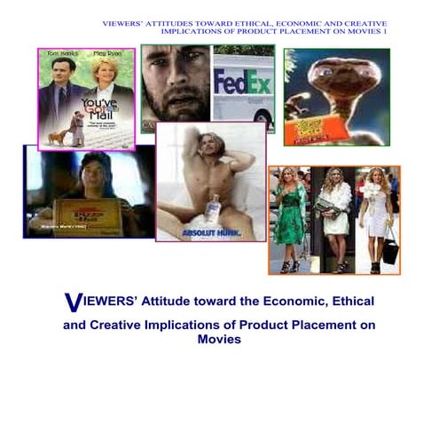Product placement-on-movies | PDF