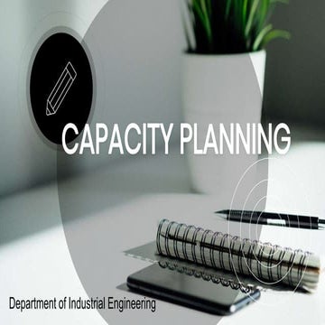 CAPACITY PLANNING | PPT
