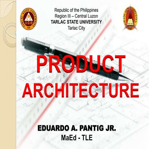 Product Architecture | PPTX