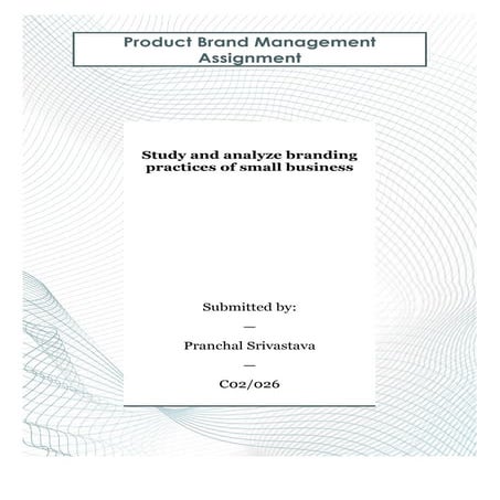 Study and Anaysis of Small Buisness | PDF