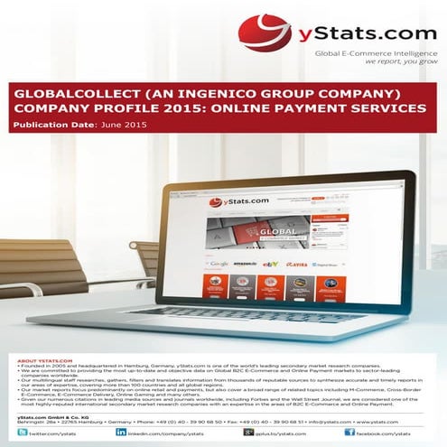 Product Brochure: Global Collect: Company Profile 2015: Online Payment ...