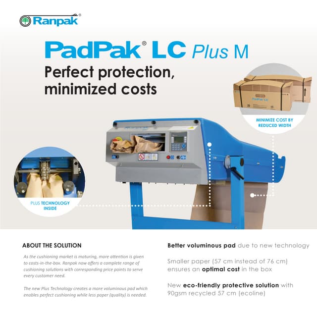 Ranpak PadPak LC Plus M brochure | PDF