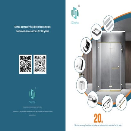 find China manufacturer b2b shower door hardware catalog.pdf