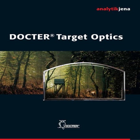 Product catalog DOCTER® Target-Optics | Optics Trade | 2014 | PDF