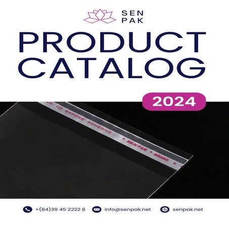 Product Catalog SENPAK - Vietnam Plastic Bag Manufacturers & Suppliers | PDF